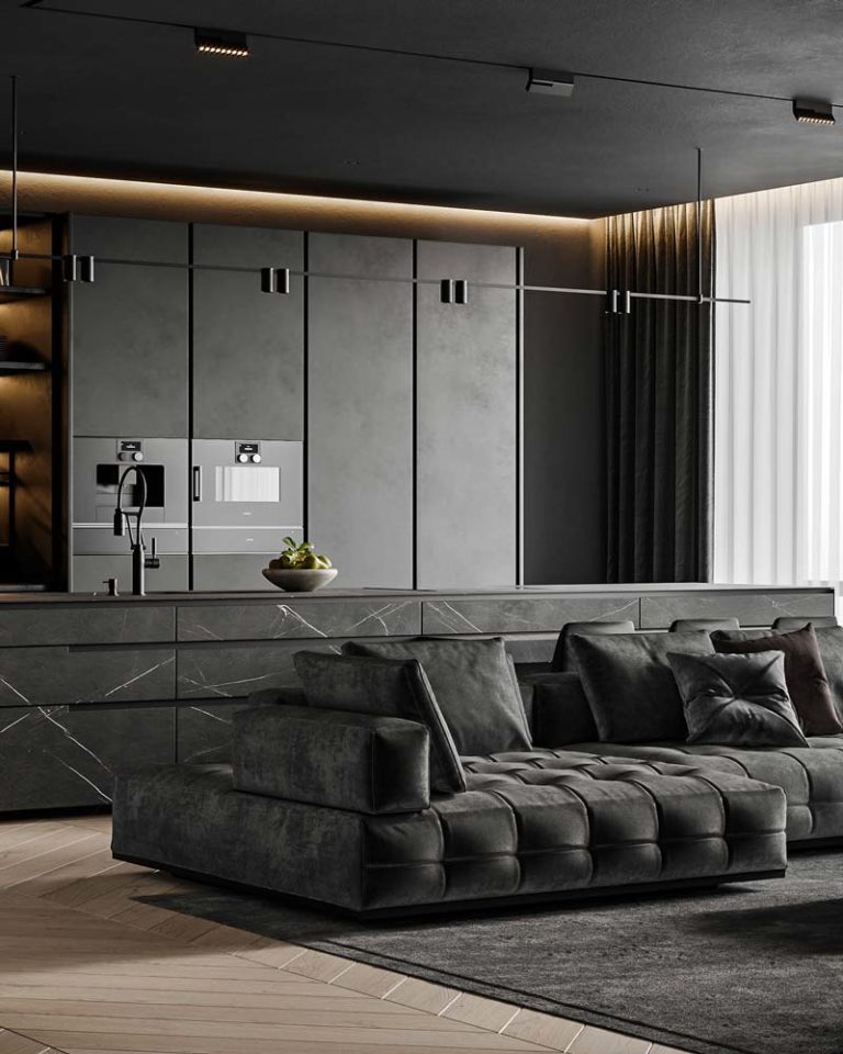 Le noir en décoration intérieure | Tendance élégante